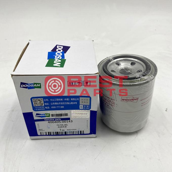 DOOSAN Hydraulic Oil Filter Element High Performance Construction ...